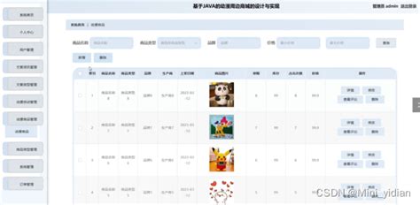 基于springbootvue的动漫周边商城系统（源码文档部署讲解）以售卖动漫周边为例的线上购物商城系统 Csdn博客