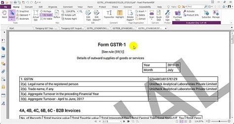 How To Download GSTR 1 Filed Returns GST Online Procedure