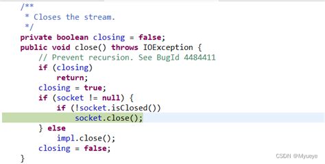 Socket流的关闭关闭socket Csdn博客