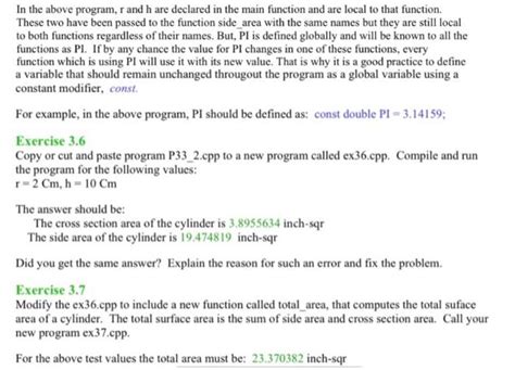 solved p33 2 cpp this program illustrates the local and