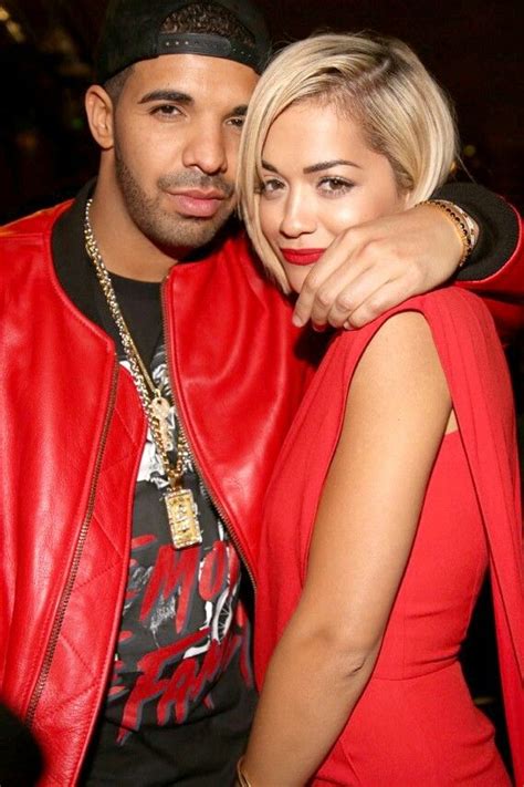Drake And Rita Ora Kissing