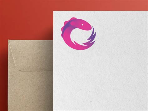 Rxjs Javascript Library Logo Vector Download Logowik