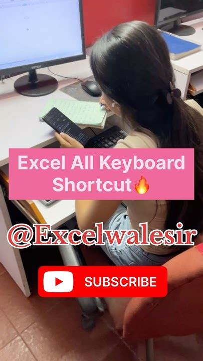 🔥excel All Keyboard Shortcut🔥excelwalesir Exceltricks Computertips Exceltraining Ytshorts