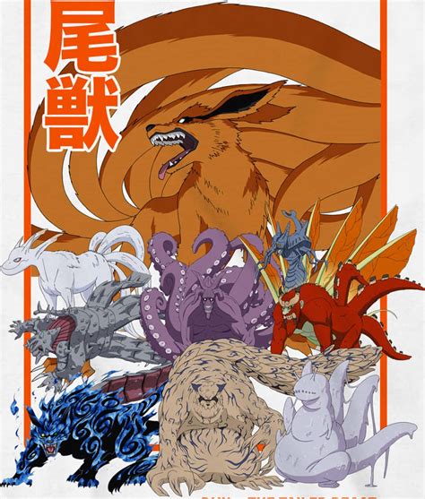 Download Nine Tailed Beasts Unleashed Wallpaper