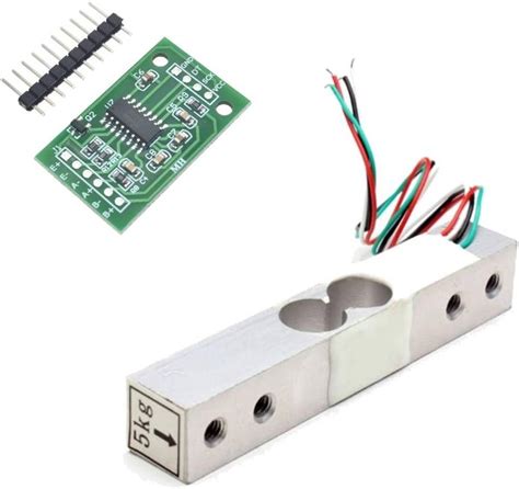 Generic 5kg Load Cell And HX711 Combo Pack Kit Load Cell Amplifier ADC