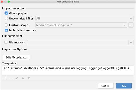 Work With Structural Search And Replace Intellij Idea