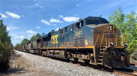 CSX ES DC Leads E At Crawford Florida YouTube