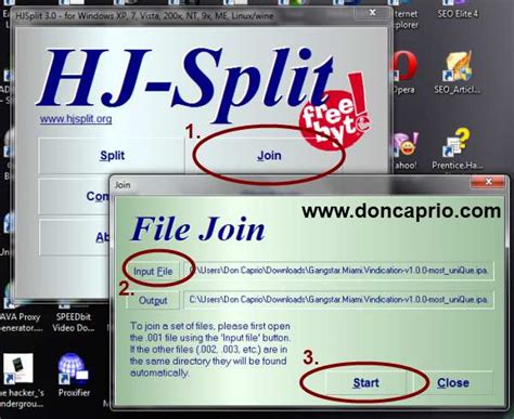 How To Open Merge Join Files With File Extensions