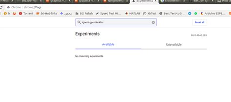 Nvidia No Ignore Gpu Blacklist At Chrome Flags Chrome Causing Weird Flickering Ask Ubuntu
