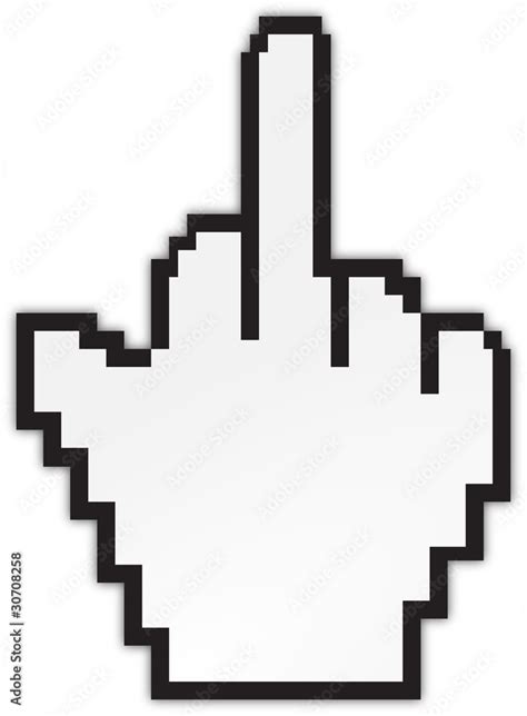 Fuck Cursor Stock Vector Adobe Stock