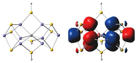 Figure S8 Left Dft Optimized Structure For The Protonated 2fe T 2