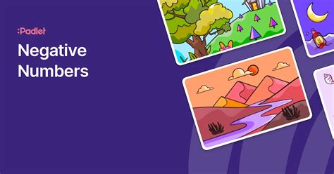 Negative Numbers