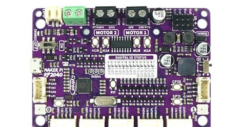 maker pi rp2040 model by cytron step and stl files by manelto download free stl model