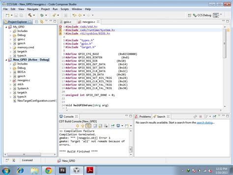 regarding error in c6678 gpio processors forum processors ti e2e support forums