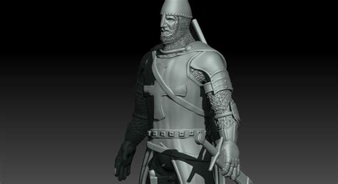 Medieval Crusaders And Saracens Bundle Stl 32mm 75mm 3d Model 3d
