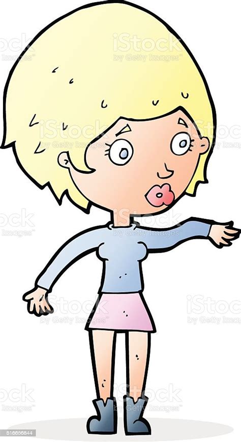 말풍선이 있는 걱정됨 여자 닿음 주시나요 걱정하는에 대한 스톡 벡터 아트 및 기타 이미지 걱정하는 그리기 낙서 드로잉 Istock