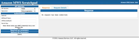 Amazon Marketplace Web Service Reporting Mws