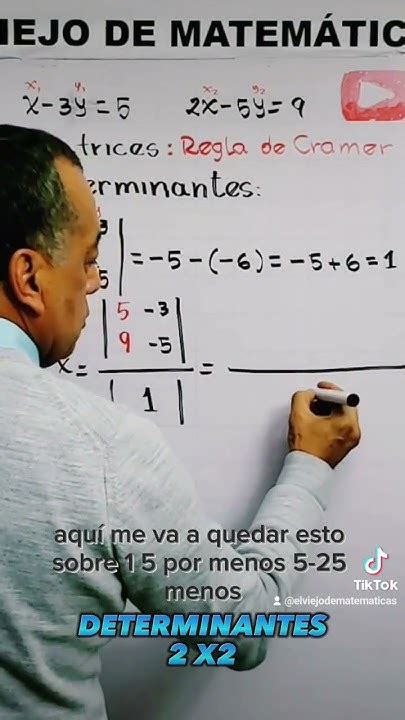 Determinantes 2x2 Youtube