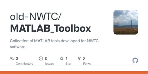 Github Old Nwtc Matlab Toolbox Collection Of Matlab Tools Developed For Nwtc Software