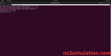 How To Run Netanim And Pyviz Packages In Ns3
