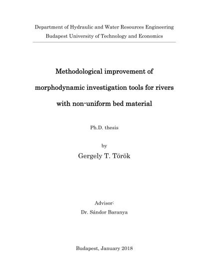 Validation Of The Classification Method Shear Reynolds Number Based