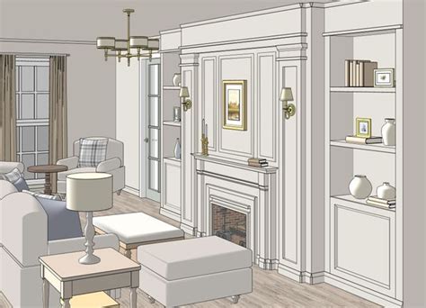 서양주택 거실 픽셀플러스