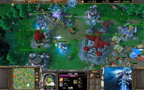 【二次地形围杀】魔兽争霸大帝解说 Infi Vs Fortitude Tm Lion大帝 Lion大帝 哔哩哔哩视频