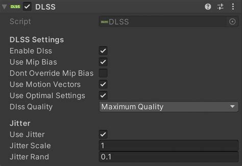 dlss for unity
