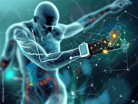 Nanotechnology Biosensors And Disease Monitoring Illustrate A Scenario Where Wearable