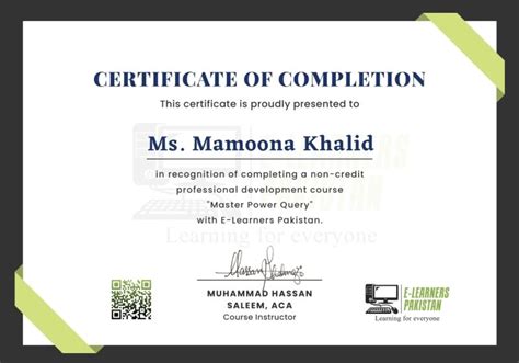 Powerquery Dataanalytics Excel Learningjourney Elearnerspakistan
