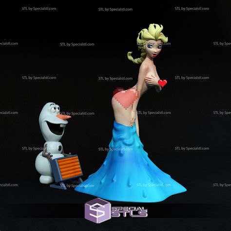 Elsa Olaf Nsfw 3d Model ・ Mito3d