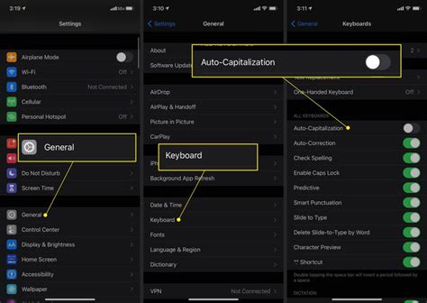 How To Turn Off Auto Caps On An IPhone