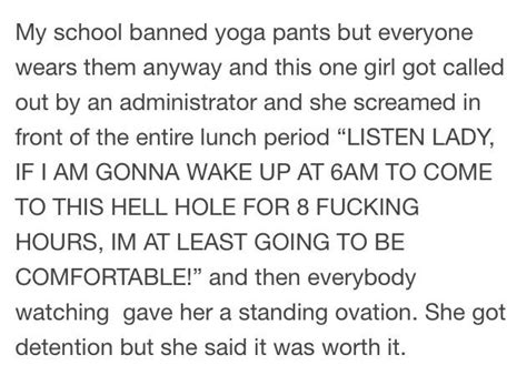 Valiant Soul Becomes Martyr For Daring To Wear Yoga Pants Clapping