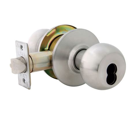 Lsda Grade 2 Entry Knob Ball 2 34 Ul Stainless Steel Sfic 102312