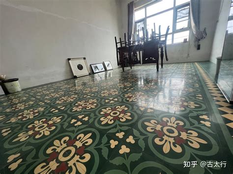 水泥花砖与空间的完美搭配 知乎