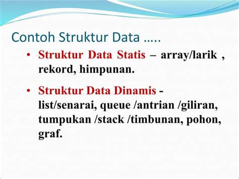 Pengenalan Struktur Data Pengenalan Struktur Data Ppt