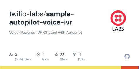 GitHub Twilio Labs Sample Autopilot Voice Ivr Voice Powered IVR Chatbot With Autopilot