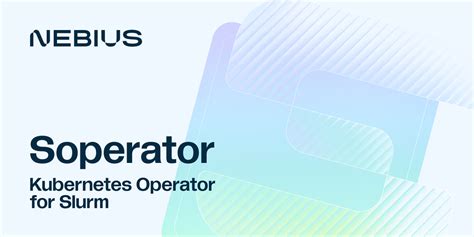 Github Nebiussoperator Run Slurm In Kubernetes