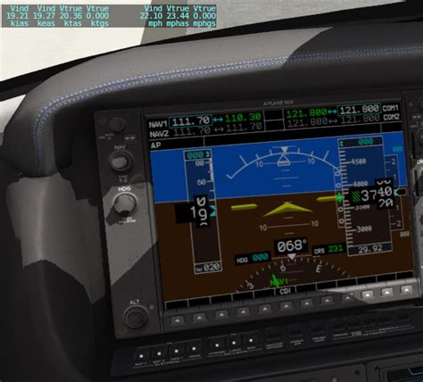 Default Cessna 172 Indicating Negative Airspeed On The Airspeed Indicator Xp11 Technical