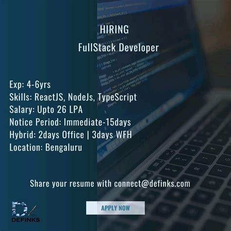 Fullstack Fullstackdeveloper Reactjs Nodejs Typescript Fulltime