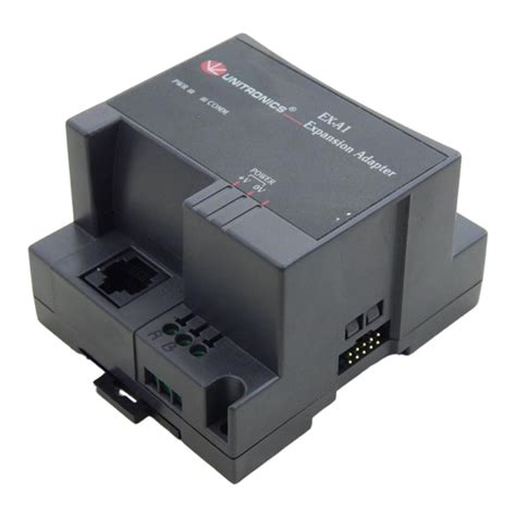 unitronics ex a1 manual pdf download manualslib