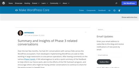 Дорожная карта Wordpress 2024 релизы будущие функции и многое другое Wpade