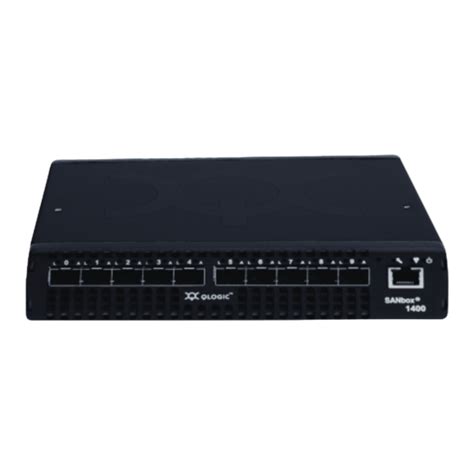 QLOGIC SANBOX 1400 SPECIFICATIONS Pdf Download ManualsLib