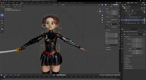 Character 3d Cute Blender By Oscar Creativo Behance