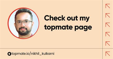 Nikhil Kulkarni Book A Call On Topmate