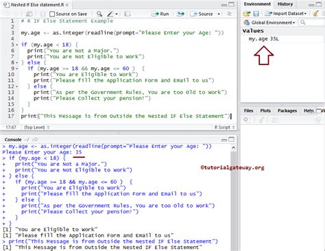 R Nested If Statement