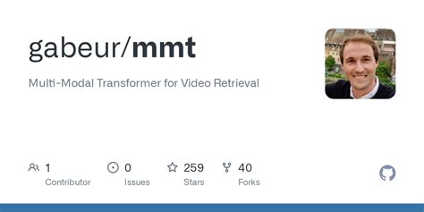 Github Gabeur Mmt Multi Modal Transformer For Video Retrieval