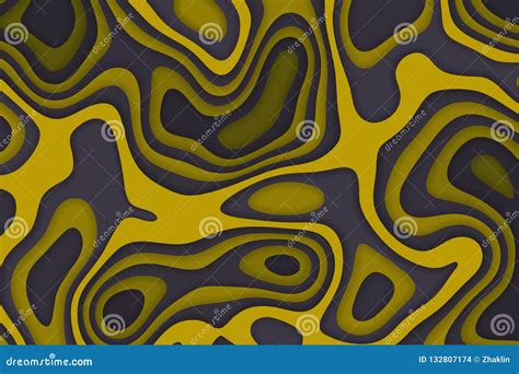 Papercut Multi Layers 3d Color Texture Vector Background Stock Vector