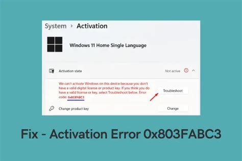 Windows Activation Error Codes And Solutions On Windows