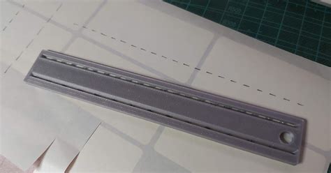Dashed Line Ruler By Breakfastdeluxe Download Free Stl Model